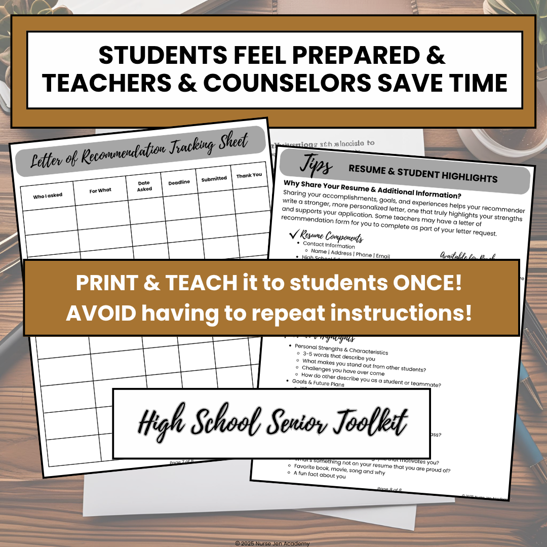 Letter of Recommendation Student Request Guide | Tips, Timeline, & Tracker