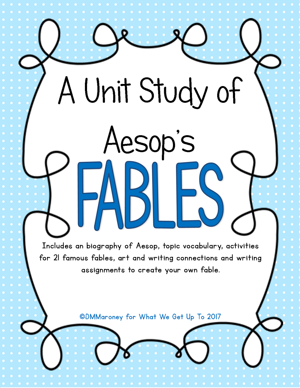 A Unit Study of Aesop's Fables - Amped Up Learning