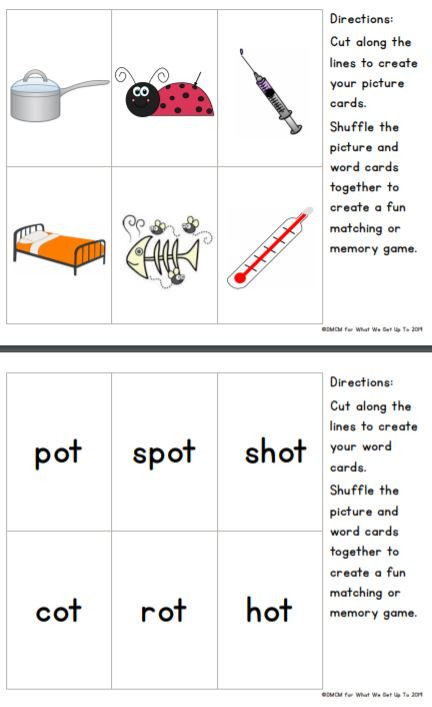 The -ot Word Family - Amped Up Learning