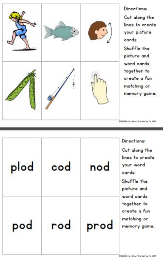 The -od Word Family - Amped Up Learning