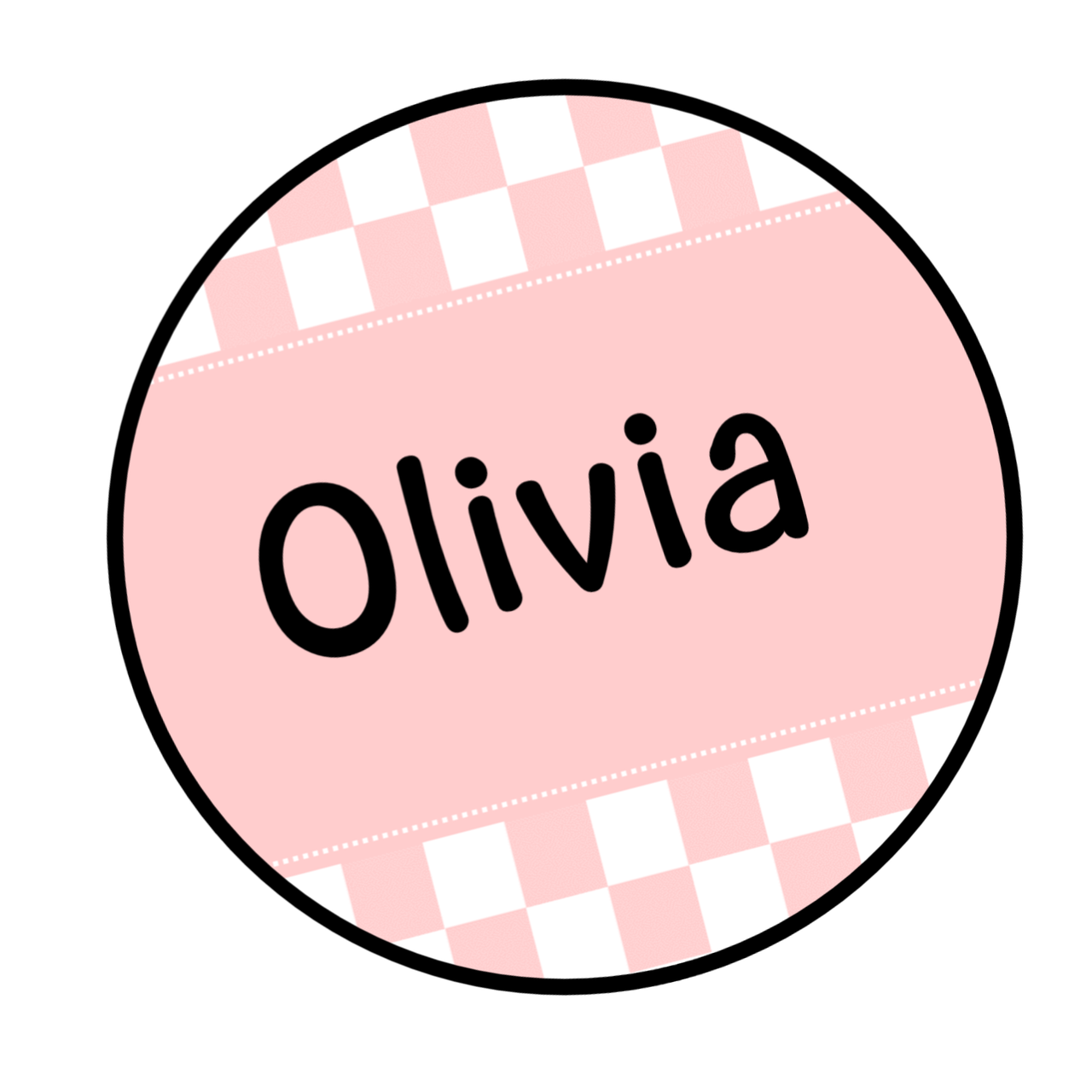 Printable Boho Neutral Name Labels, Round Student Nametags Bundle Pack ...