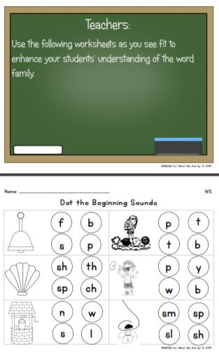 The -ell Word Family - Amped Up Learning