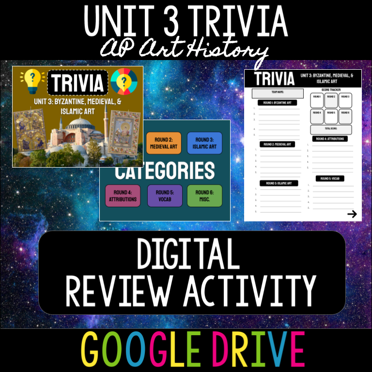 AP Art History Unit 3 Trivia Review Game - Amped Up Learning