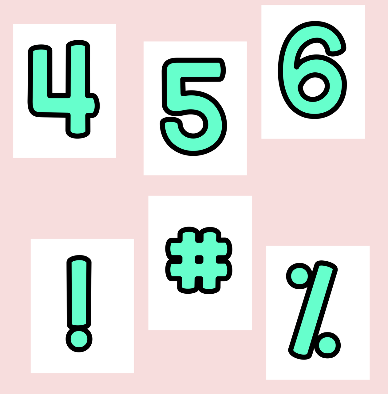 Printable Bulletin Board Letters Bundle Pack, Bright Large Alphabet ...