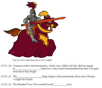 Crash Course European History: Worksheet 1 (Medieval Europe)