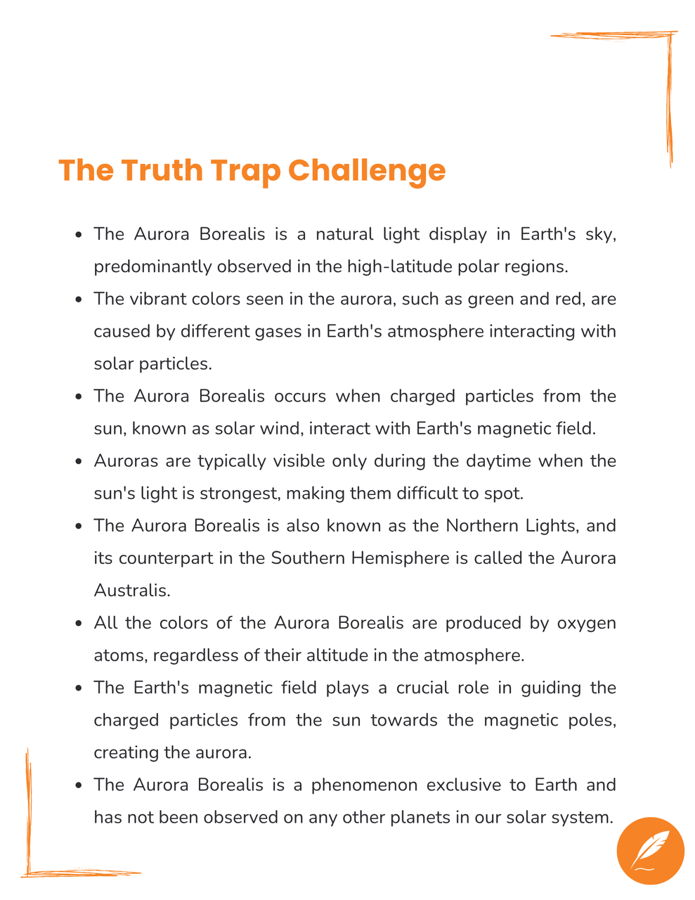 Aurora Borealis & Northern Lights Digital Escape Room | Space Science