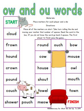 ow and ou: Do You Know the DIfference - Amped Up Learning