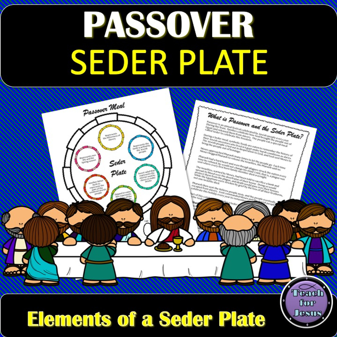 Passover and the Seder Plate - Amped Up Learning