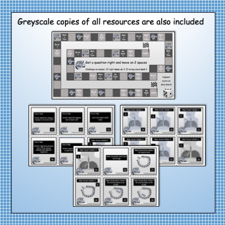 Respiration - 54 Question Board Game - Amped Up Learning