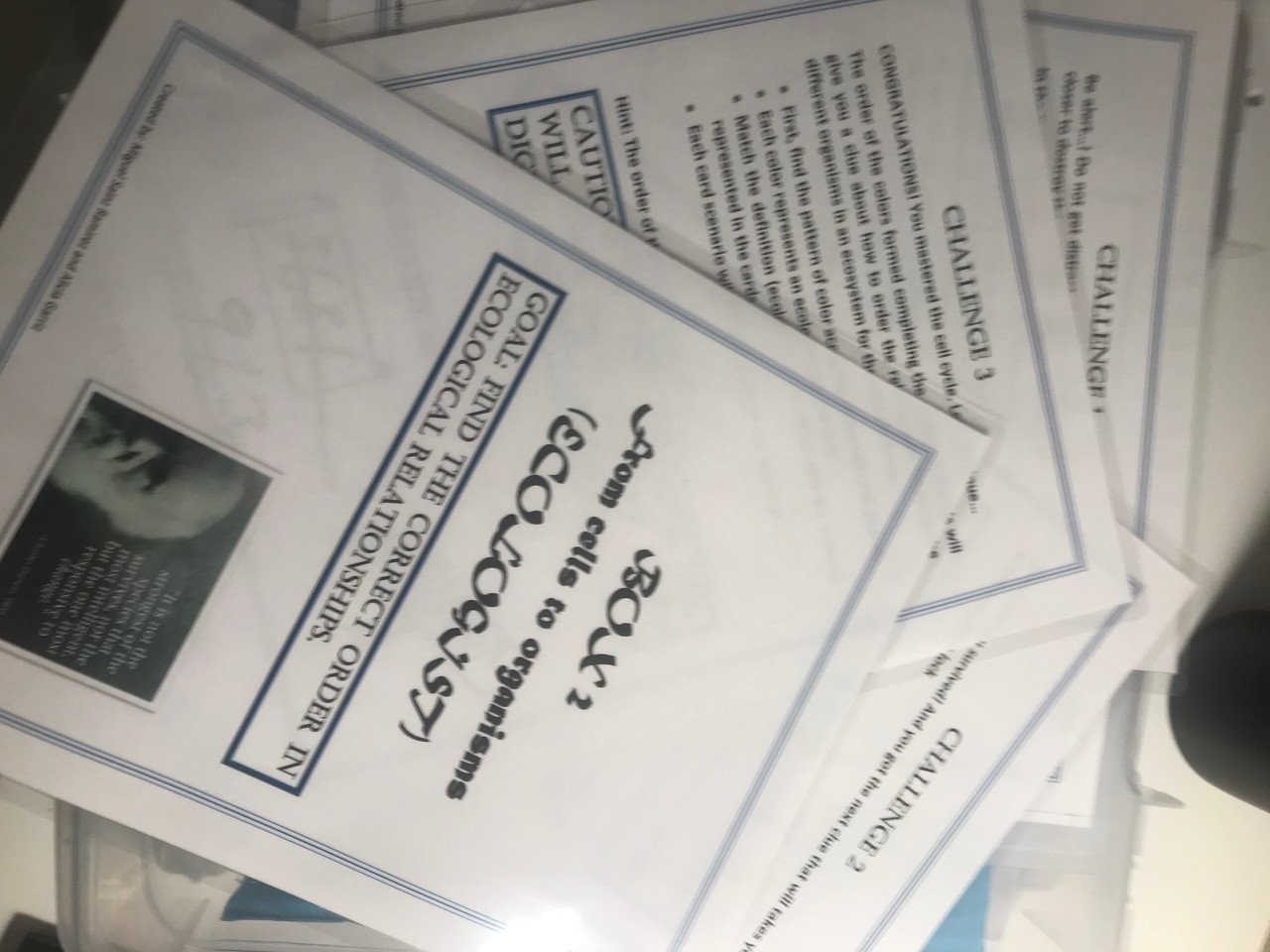 Biology EOC Review ESCAPE ROOM (Box 2) - Amped Up Learning