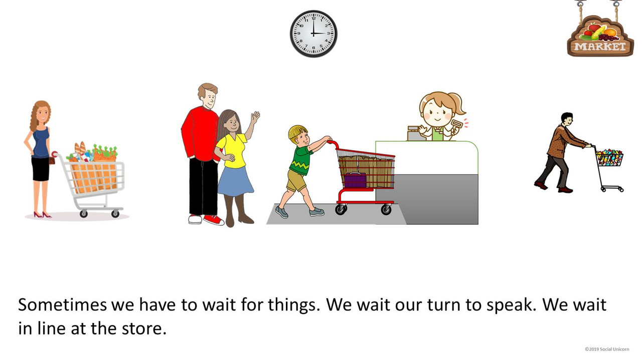 I Can Wait - Social Story - Amped Up Learning