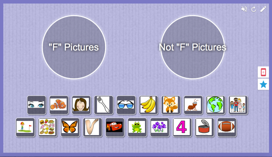 Foundations Kindergarten Letters A-Z Picture Sort - Amped Up Learning