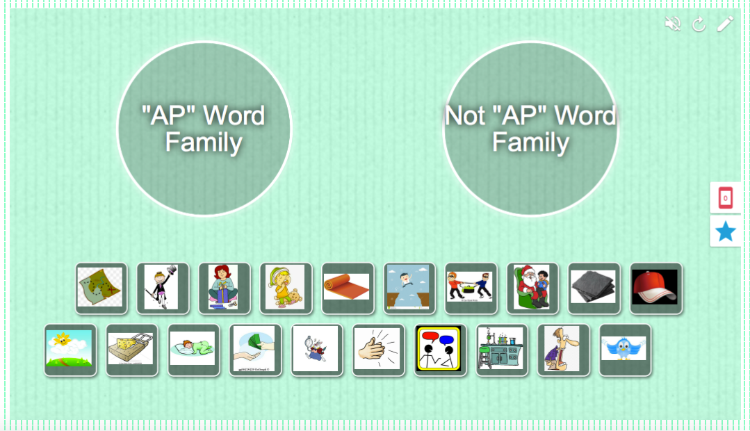 All "A" Word Family Picture Sort - Amped Up Learning