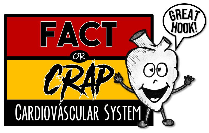 FACT or CRAP- Cardiovascular System Edition (PowerPoint Game) - Amped ...