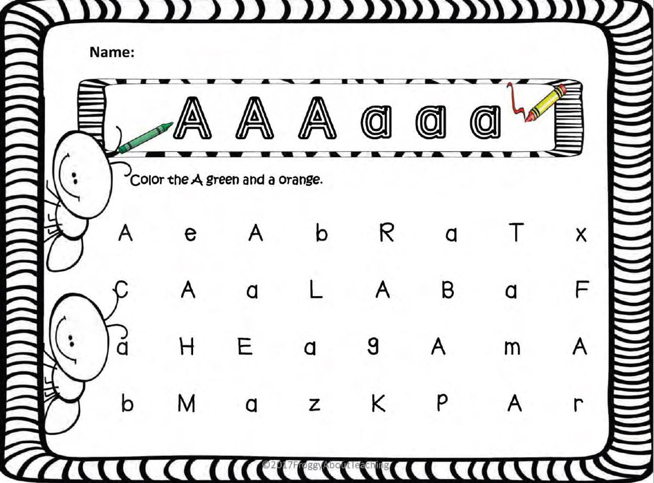 Alphabet Search Printables