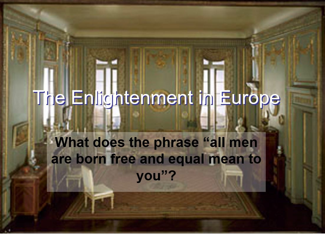 The Enlightenment Lesson Plan/Projects - Amped Up Learning