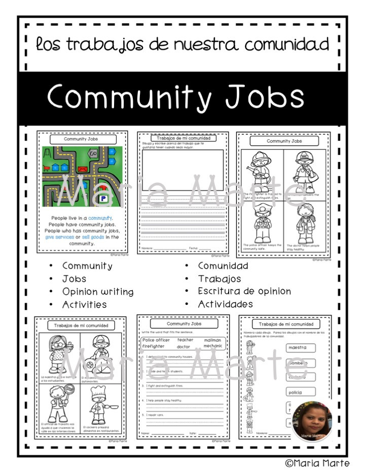 Community Jobs - Trabajos de mi Comunidad - Amped Up Learning