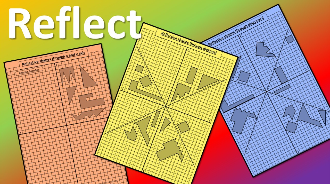 Reflection, Translation, Rotation, Scale Up and Down - 2D Shapes ...