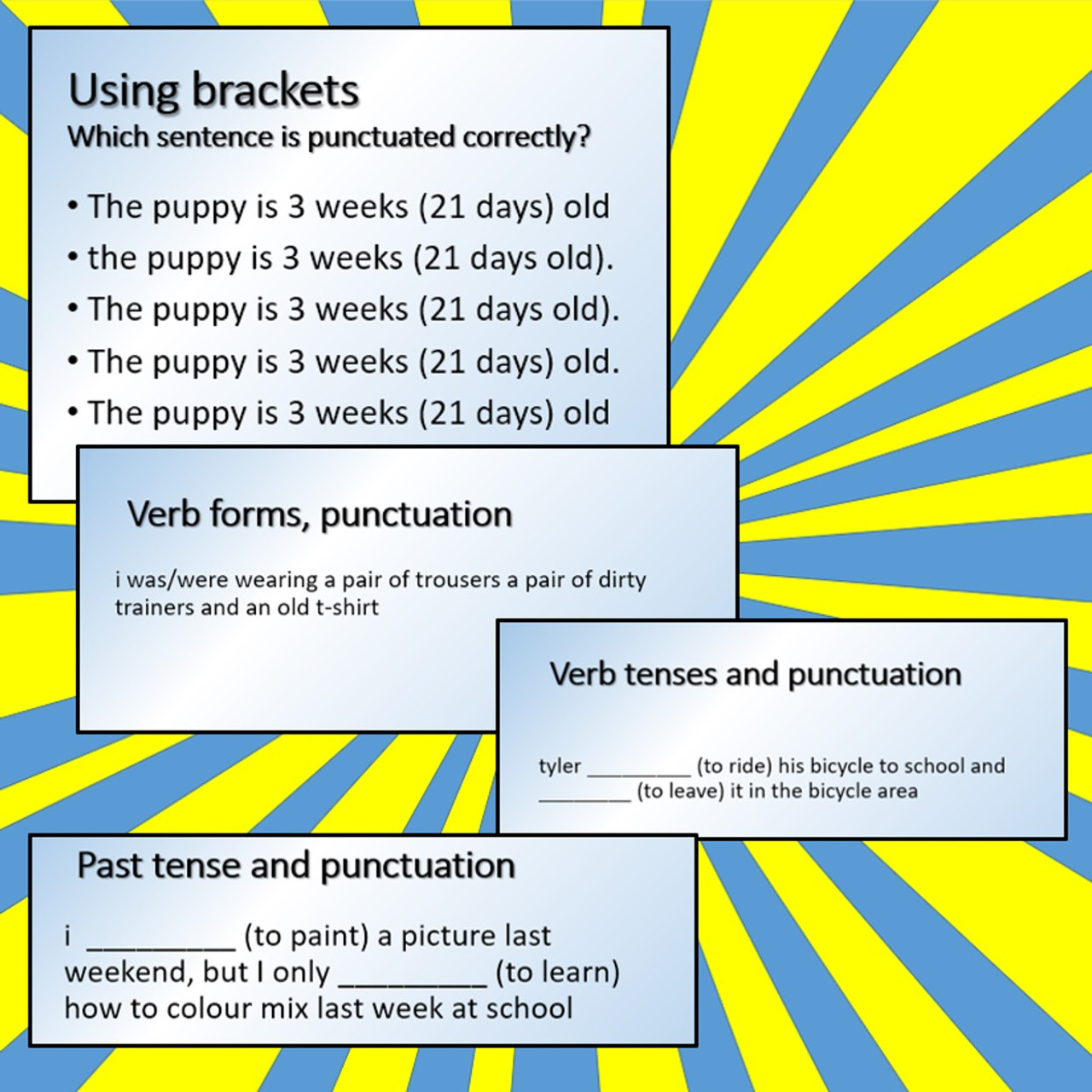 Grammar - Daily Practice PowerPoint Teaching Activities (4 of 5 ...