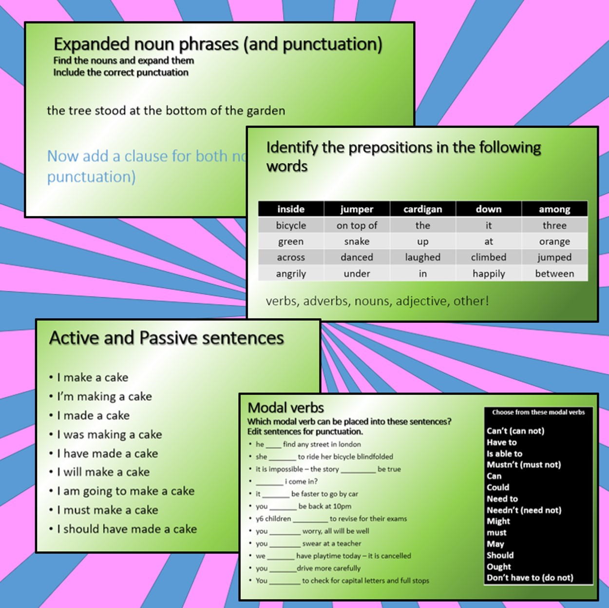 Grammar - Daily Practice PowerPoint Teaching Activity (5 of 5) - Amped ...