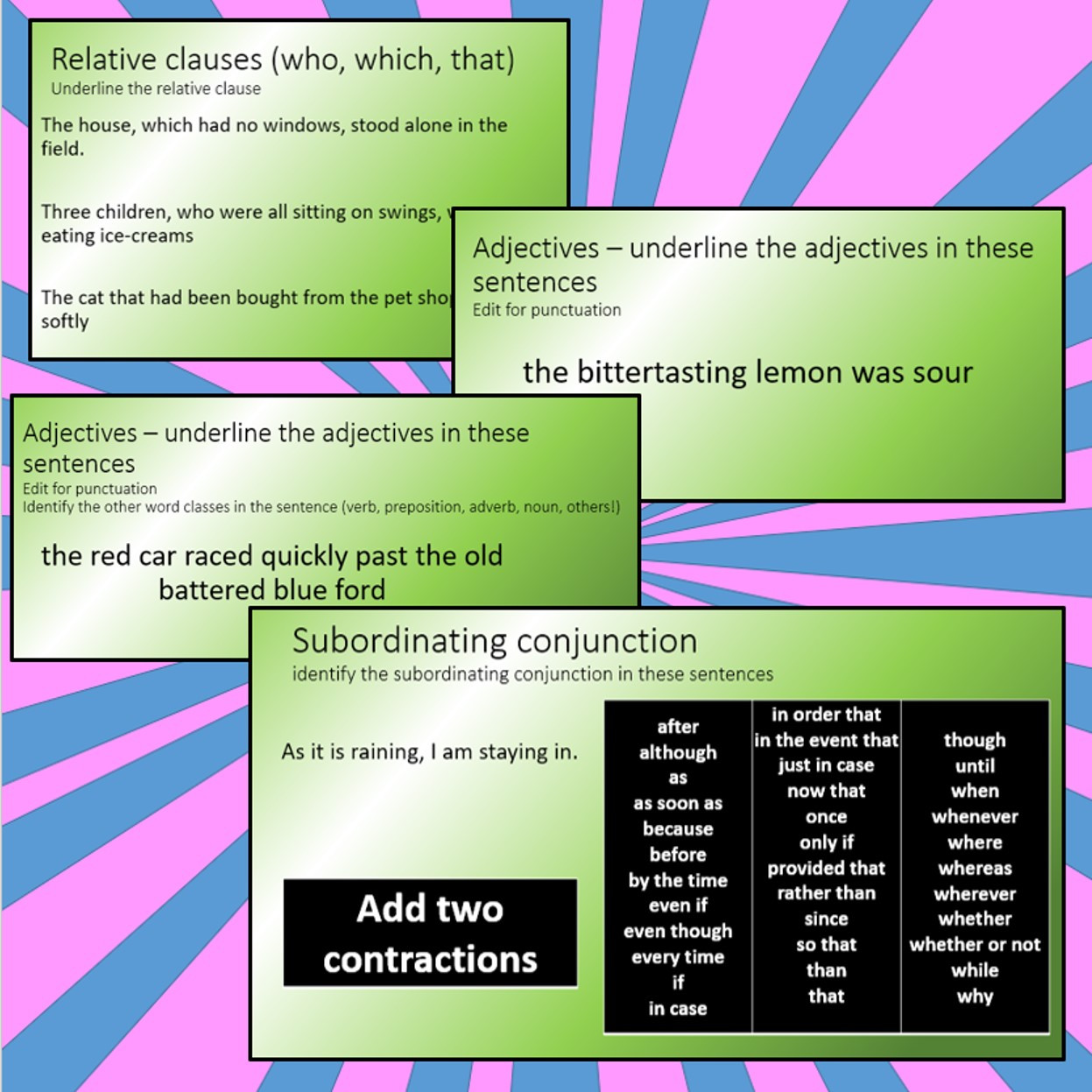 Grammar - Daily Practice PowerPoint Teaching Activity (5 of 5) - Amped ...