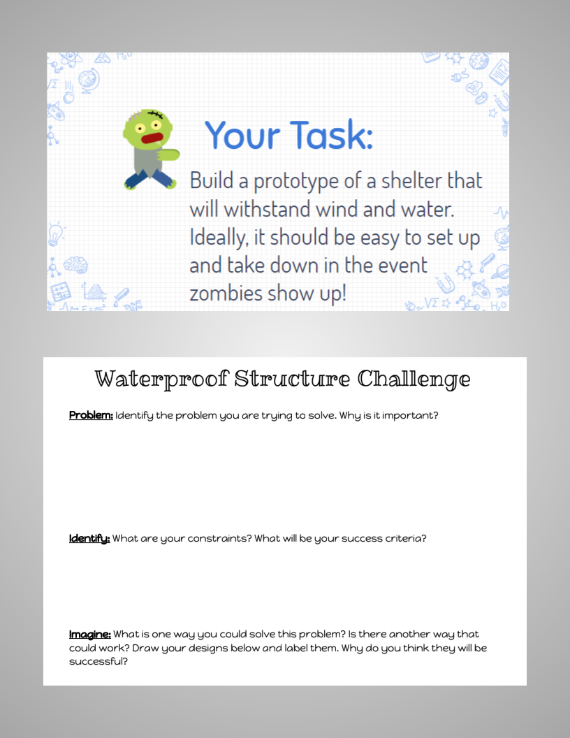 Waterproof Structure STEM Building Challenge - Amped Up Learning