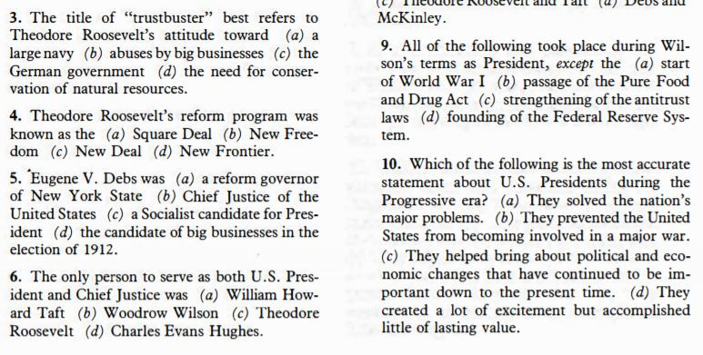 American Presidents in the Progressive Era, 1901-1921 - Amped Up Learning