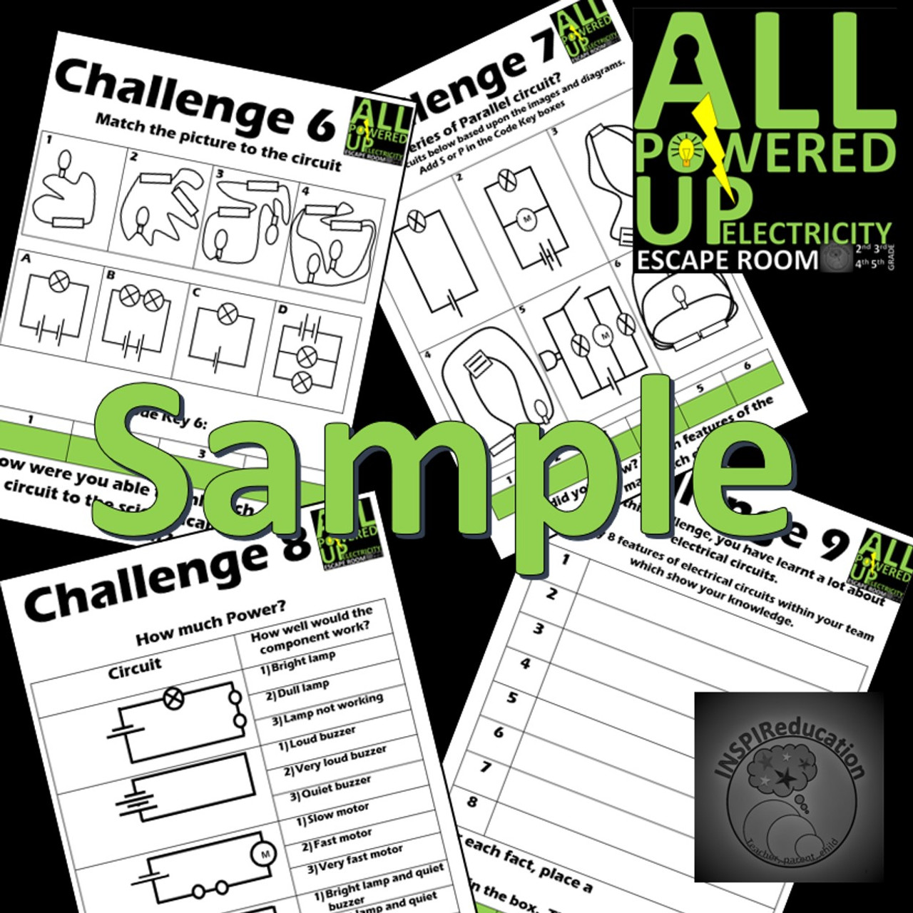 Escape Room - All Powered Up (SCIENCE - Electrical Circuits) - Amped Up ...