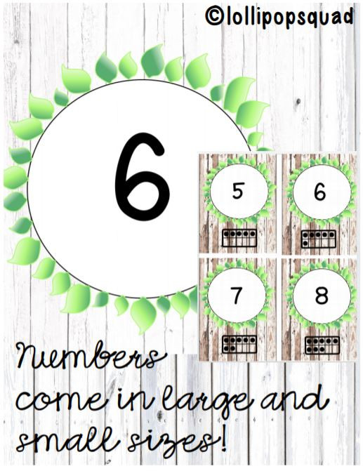 Farmhouse Numbers 0-20 - Amped Up Learning