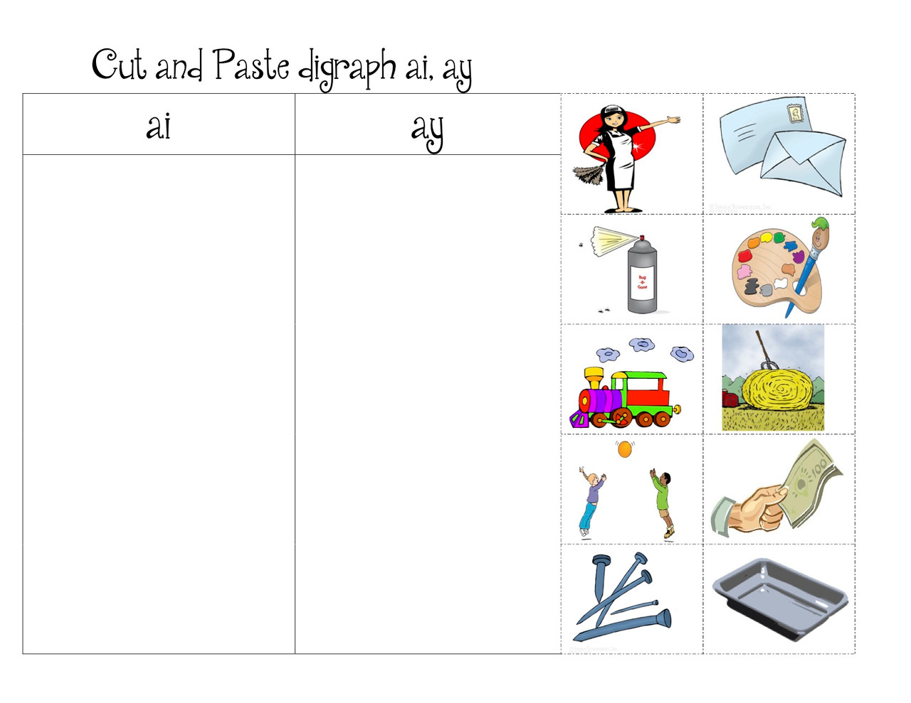 Digraph ai/ay - Amped Up Learning