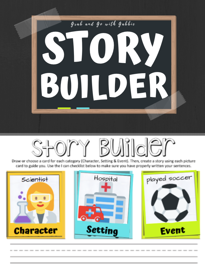 Story Builder Writing Center - Amped Up Learning