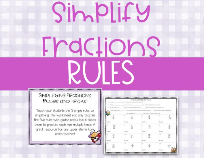 Simplify Fractions Division Rules, Tips, Tricks, and Practice Problems