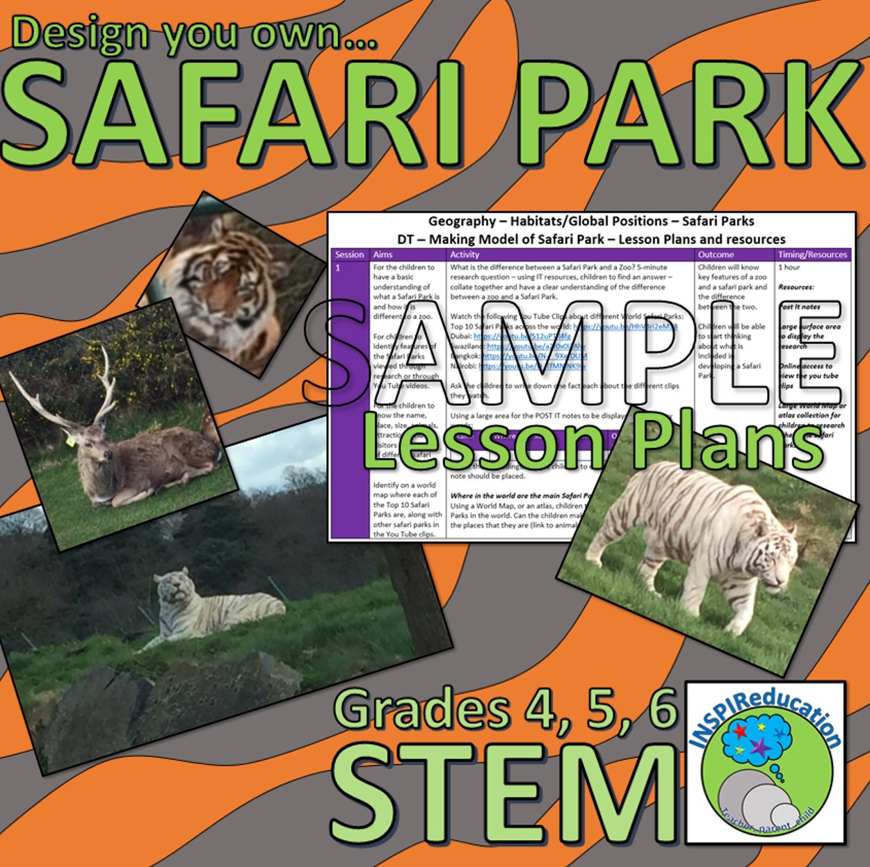 STEM: Research and Design your own Safari Park - Amped Up Learning