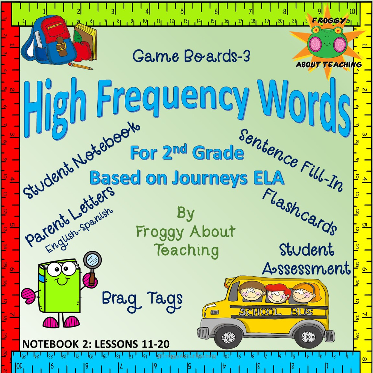 High Frequency Words Packet 2 - 2nd Grade - Amped Up Learning