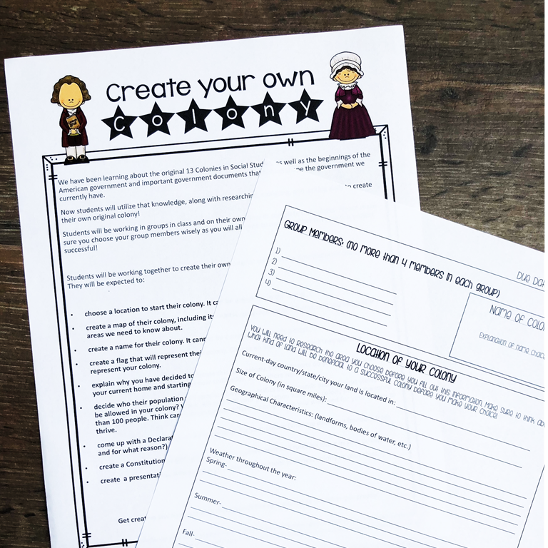 Create your own Colony Project - Amped Up Learning