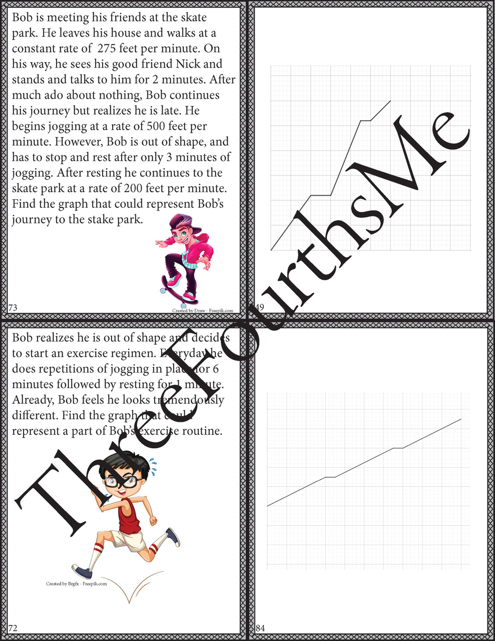Linear Function Transformations BUNDLE* - Amped Up Learning