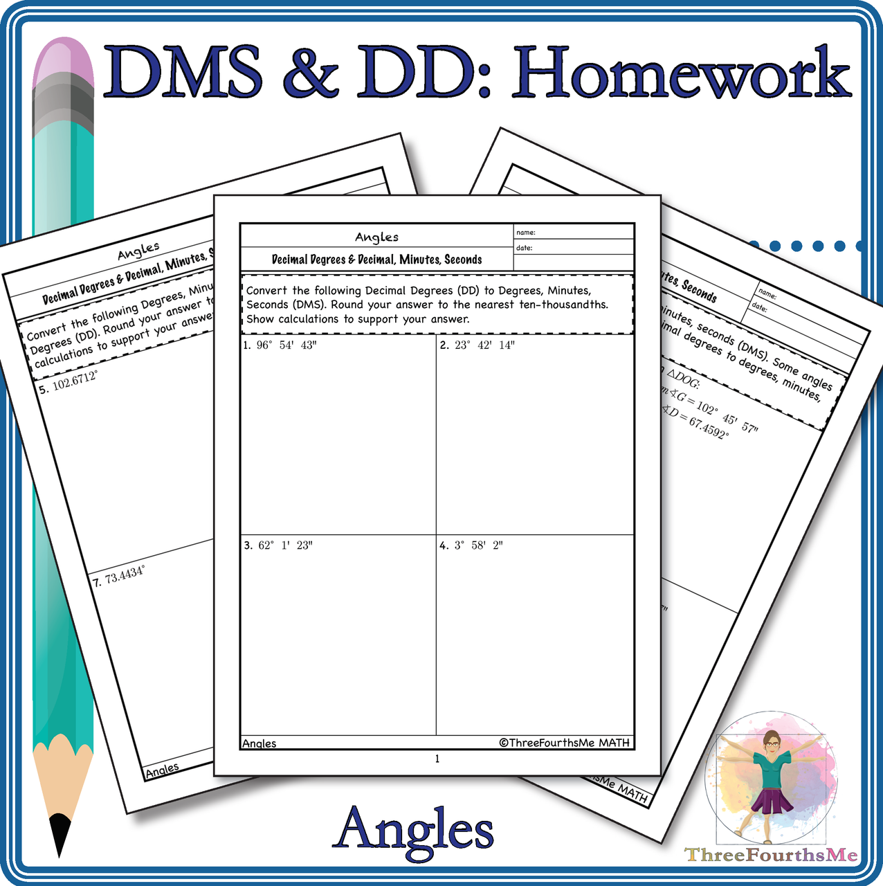 Degrees Minutes Seconds DMS And Decimal Degrees DD Classwork degrees-minutes-seconds-dms-and-decimal-degrees-dd-classwork