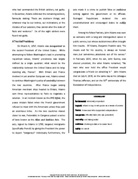 Biography: John Adams - Amped Up Learning