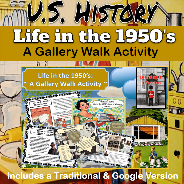 U.S. History | Cold War Era | Life in the 1950's | A Gallery Walk ...