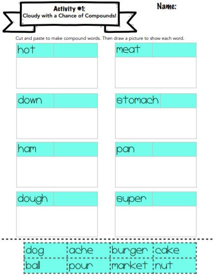 Cloudy with a Chance of Meatballs NO-PREP 1st Grade Sub Plans - Amped ...