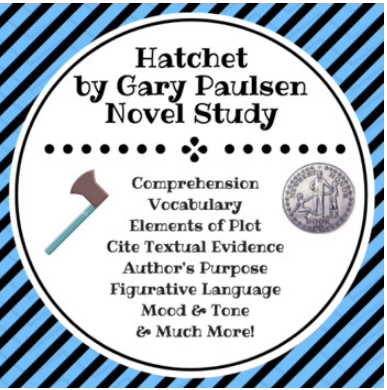 Hatchet Common Core Comprehension Questions with Vocabulary