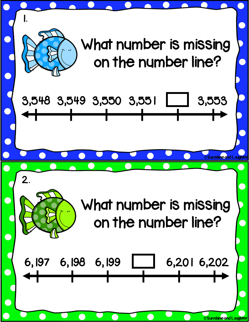 Number Line Scoot Bundle - Amped Up Learning