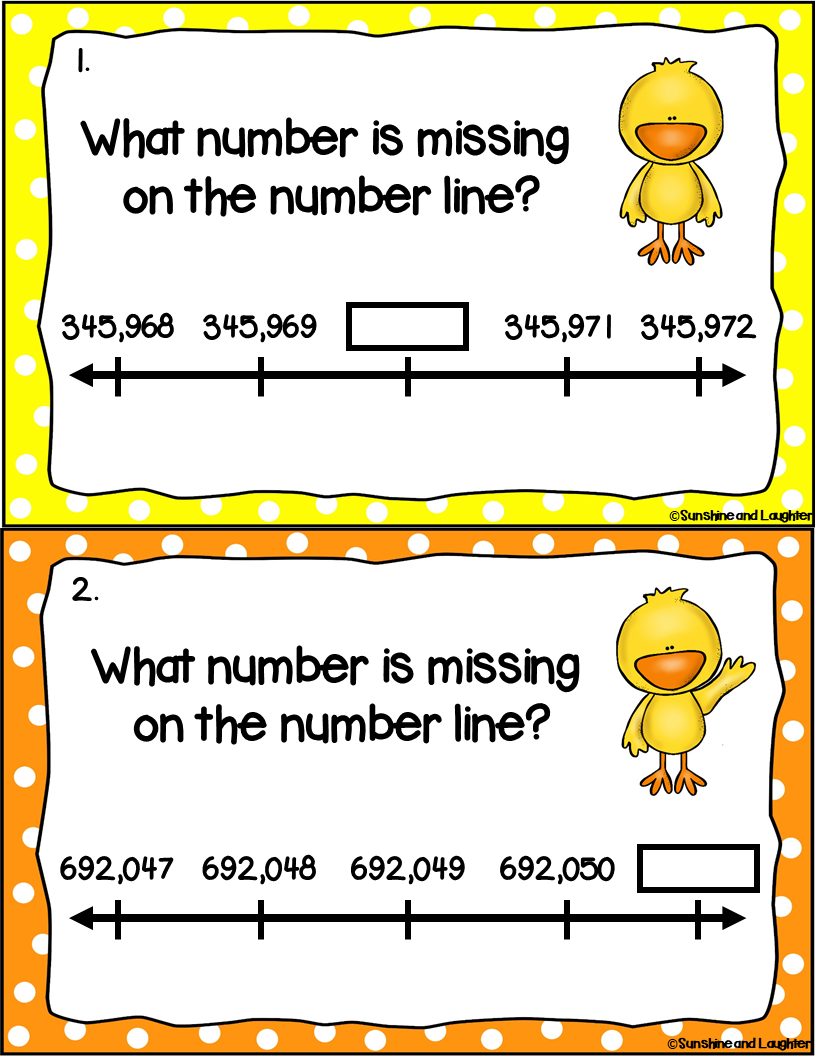 Number Line Scoot Bundle - Amped Up Learning
