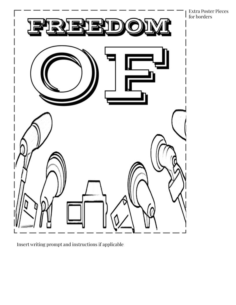 First Amendment Collaborative Poster - Amped Up Learning