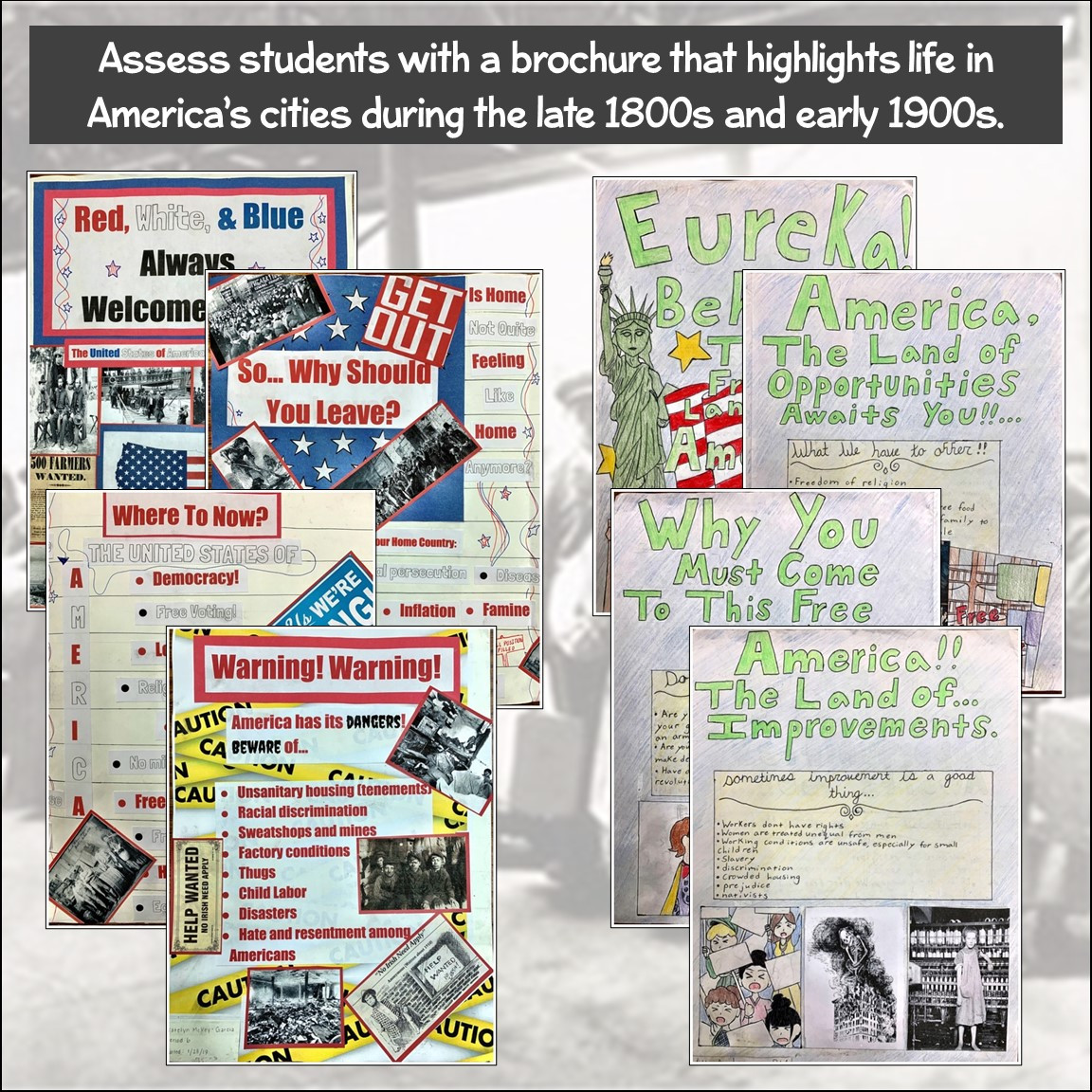 Bundled Mini-Unit: Immigration and Industrialization in 19th Century ...