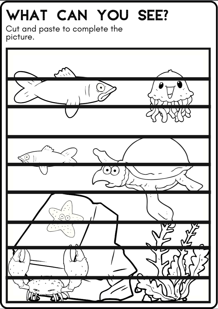 Ocean Themed Worksheets - Amped Up Learning