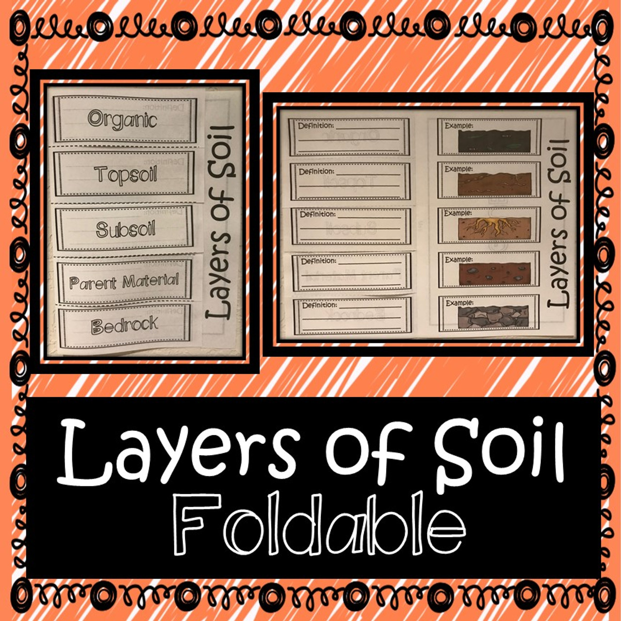 Layers of Soil Foldable - Amped Up Learning