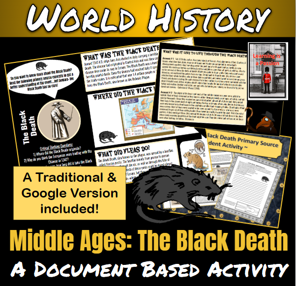 World History | Middle Ages | The Black Death | A Document Based ...