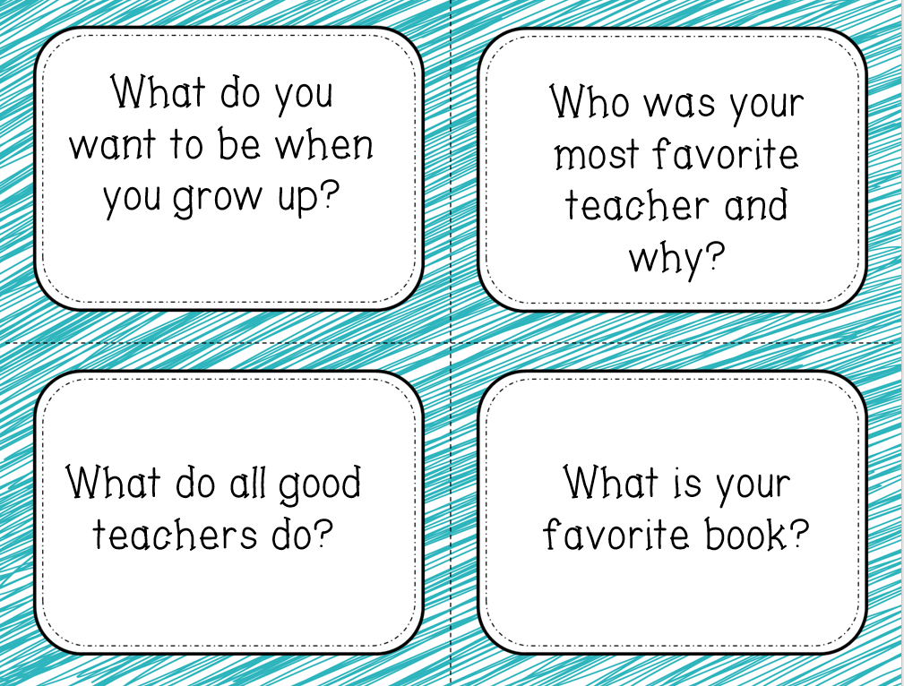 Ice Breaker Task Cards - Amped Up Learning