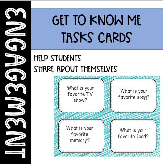 Ice Breaker Task Cards - Amped Up Learning
